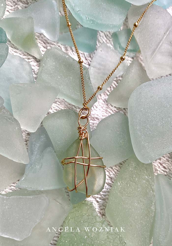 Where does sea glass come from?