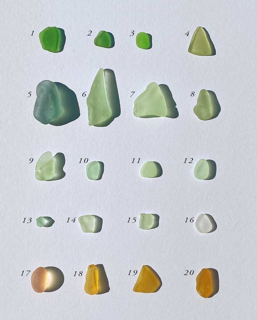 Custom Seaglass Ring – Batch 2 | Angela Wozniak Jewellery
