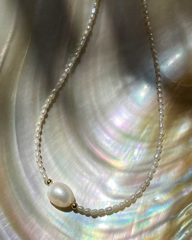 Vanuatu Breeze Pearl Necklace | Angela Wozniak Jewellery